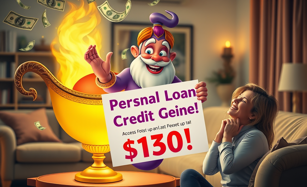 Personal Loan Credit Genie for Urgent Cash Needs - Finance Gaveine